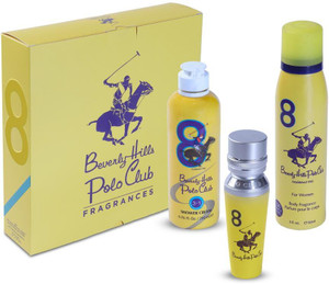 BHPC NO.8 NEW GIFT SET FOR WOMEN; EDP 50ML, SHOWER CREAM 200ML, DEO ...