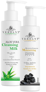Verdant Natural Care Activated Charcoal body lotion & Aloe Vera ...