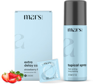 mars by GHC Complete Performance Kit with Strawberry Flavored Condoms ...