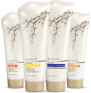 OZONE Combo | Instant Tan Removal For All Skin Types | Face Cleanser ...