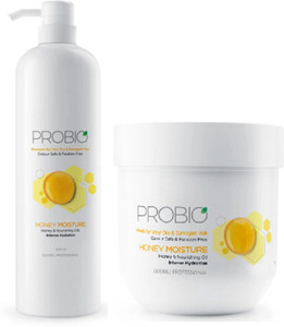 Godrej Professional Probio Honey Moisture Shampoo(1000 ml) with Honey ...