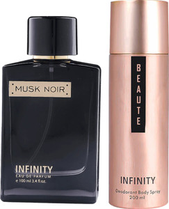INFINITY Musk Noir EDP Long Lasting Perfume & Beaute Deodorant Body ...