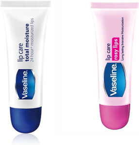 Vaseline pink lip care + blue lip care Price in India - Buy Vaseline ...