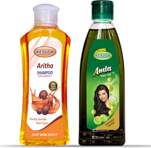 KESUDA Ritha ( Soap Nut ) Shampoo With Pure Amla oil Price in India ...