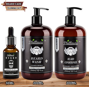 Phillauri Beard Hair Fall & Growth Control Hair Oil | Beard Wash ...