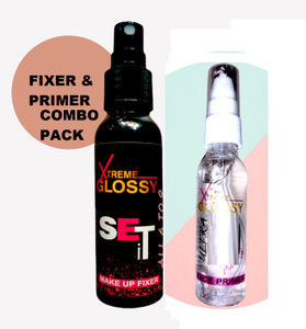XTREME GLOSSY Most Beautiful Trending Fixer combo with Primer Price in ...