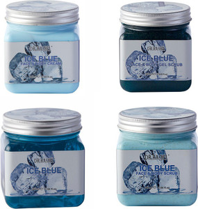 DR.RASHEL Ice Blue Cream, Ice Blue Gel Scrub, Ice Blue Gel & Ice Blue ...