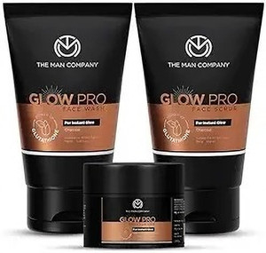 THE MAN COMPANY Glow Pro Face Care Kit for Oily Skin | Glowing ...