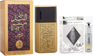 AL FAKHR Attar Al Layal Perfume 100ml & Silver Summit Attar 6ml Price ...