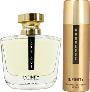 INFINITY Gorgeous EDP Long Lasting Perfume & Gorgeous Deodorant Body ...