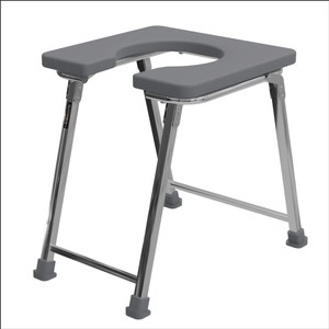 NEOSAFE Stainless Steel Premium Folding Stool Support Safe Anti-Slip ...