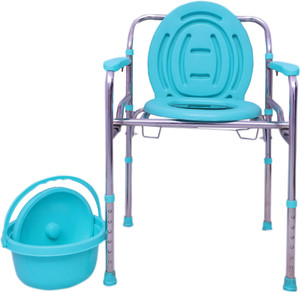 GREEN NATURE Western Toilet Seat Anti Skid Commode Chair Commode Chair ...