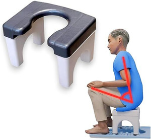 veayva Indian Toilet Stool | Indian to Western Toileting For Elderly ...