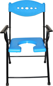 KSV CARE HEAVY DUTY CHAIR FOR ADULTS AND PERGNENT WOMEN Commode Chair ...