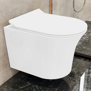 Impulse by Plantex Ceramic Rimless Commode, Wall Hung Western Toilet ...