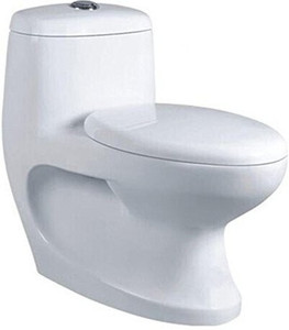 BM BELMONTE 807 P W Platinum Western Toilet/Water Closet/Commode With ...