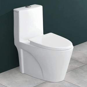 Plantex Ceramic One Piece Western Toilet/Water Closet/Commode With Seat ...