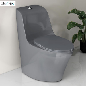 Plantex Commode for Toilet/Ceramic Western Commode/One Piece Western ...