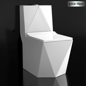 Plantex Rimless Commode for Toilet/One Piece Western Toilet/Commode ...
