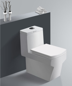 clayplus Ceramic Western Toilet/Water Closet/Commode With Soft Close ...