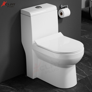 clayplus Ceramic Western Toilet/Water Closet/Commode With Soft Close ...