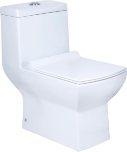 Jaquar LYRIC Range One Piece Floor Mount Western Commode-365X655X765mm ...
