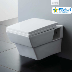 Flipkart Perfect Homes Preimum Grade Ceramic's Wallmounted Western ...