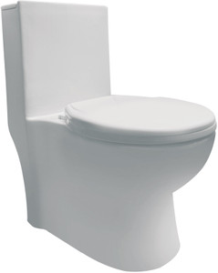 Hindware Elegance Rimless EWC with Soft Close Cover and 4D Syphonic ...