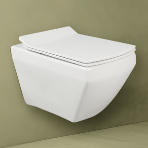 Hindware Aspiro Rimless EWC with Duroplast SoftClose Cover & Dual Flush ...