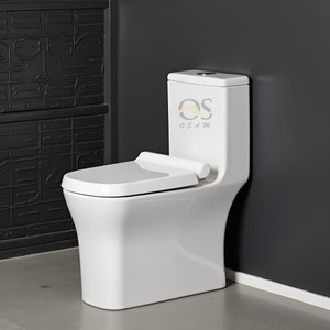 OSOSAM Commode Ceramic Western Toilet/Water Closet/Commode With Soft ...