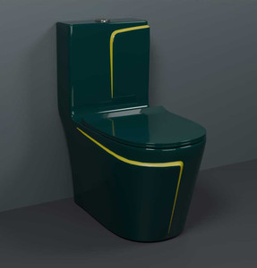 D O T Premium Quality C028 Premium Quality Shining Royal Green commode ...