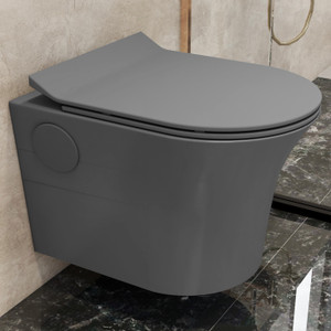 Impulse by Plantex Ceramic Wall Hung Western Toilet/Rimless Commode ...