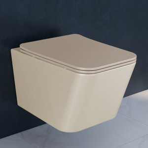Plantex Rimless Ceramic Wall Hung Commode for Toilet/Western Commode ...