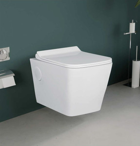 LUXART Wall Mount Commode Western Commode European Commode With Soft ...