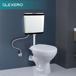 Glexero Premium Quality European Style P Trap Ceramic Commode Double ...