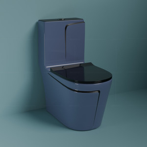 BRIZENTA 826/OPC Ceramic S TYPE /Water Closet/Commode With Soft Close ...