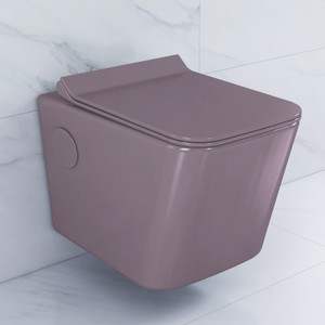 Plantex Commode for Toilet/Ceramic Western Toilet/Rimless Wall Hung ...