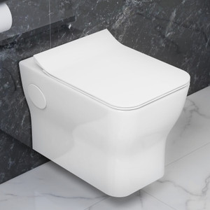 Plantex Ceramic Western Toilet/Commode for Toilet/Soft Closet Toilet ...