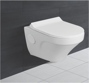 Bherunath Wall mounted Bathrooms Commode With concealed tank Flushing ...