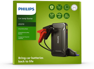 PHILIPS JS3210 Jump Strater JS3210 | Compact Design | Compatible with 4 ...