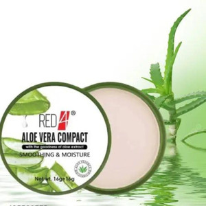 RED4 R4 Aloe Vera Smoothing & Moisture 2in1 Compact Powder Compact ...