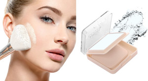 BLUEMERMAID Professional High Cover Natural White Pressed Compact ...