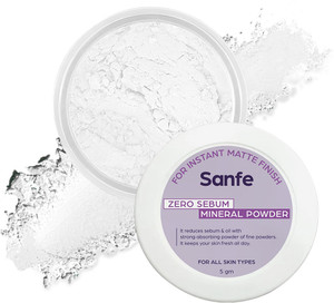 Sanfe No Sebum Mineral Powder For instant matte finish controls excess ...