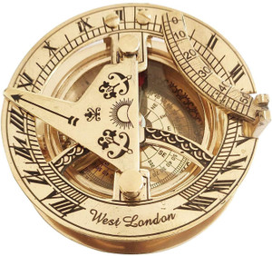 KING NAUTICAL MART west london brass antique sundial Compass - Buy KING ...