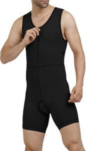 LYMPHACURE Post Liposuction Bodysuit upto MID-THIGH|ZIP |Open Pubis ...