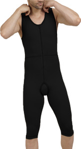 LYMPHACURE Post Liposuction Bodysuit upto Knee|Open Pubis|ZIP |Medical ...