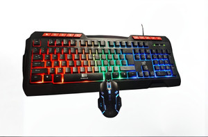 ECOMILES DRAGTALES Shroud War Gaming Keyboard and Emerald Mouse (Combo ...