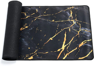 HOMLYHARBOR Yellow Line Marble Texture Effect Ultra Thin Rubber ...