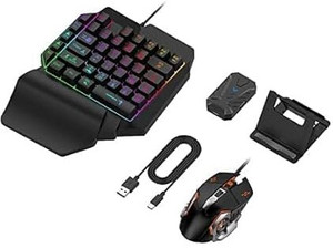 DXP Mix Pro For Android Gaming Keyboard and Mouse Combo Combo Set ...