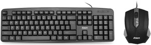 Foxin 102 Plus Wired Keyboard + Smart Wired Optical Mouse Combo Set ...